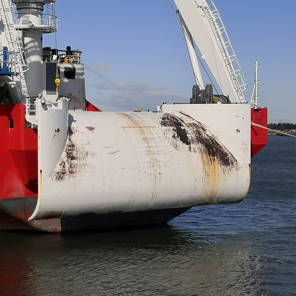 Cable Lay Stern Chute - Voe Marine Project