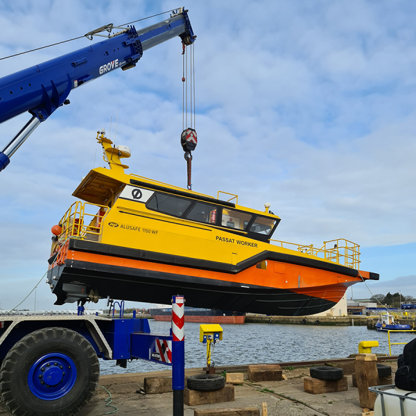 Cable Lay Stern Chute - Voe Marine Project