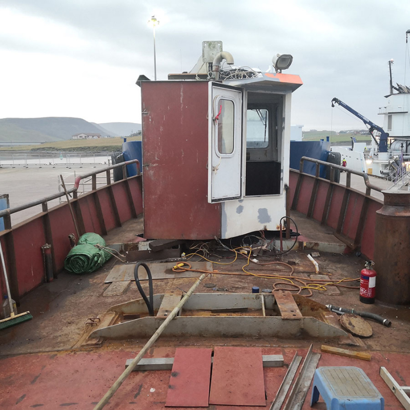 Workboat Refurbishment - Voe Marine Project