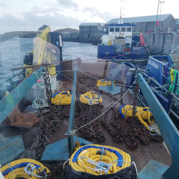 Fish Farm Equipment Installation - VOE Marine Project