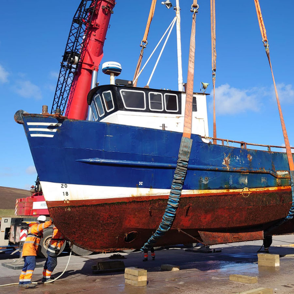 Workboat Refurbishment - Voe Marine Project