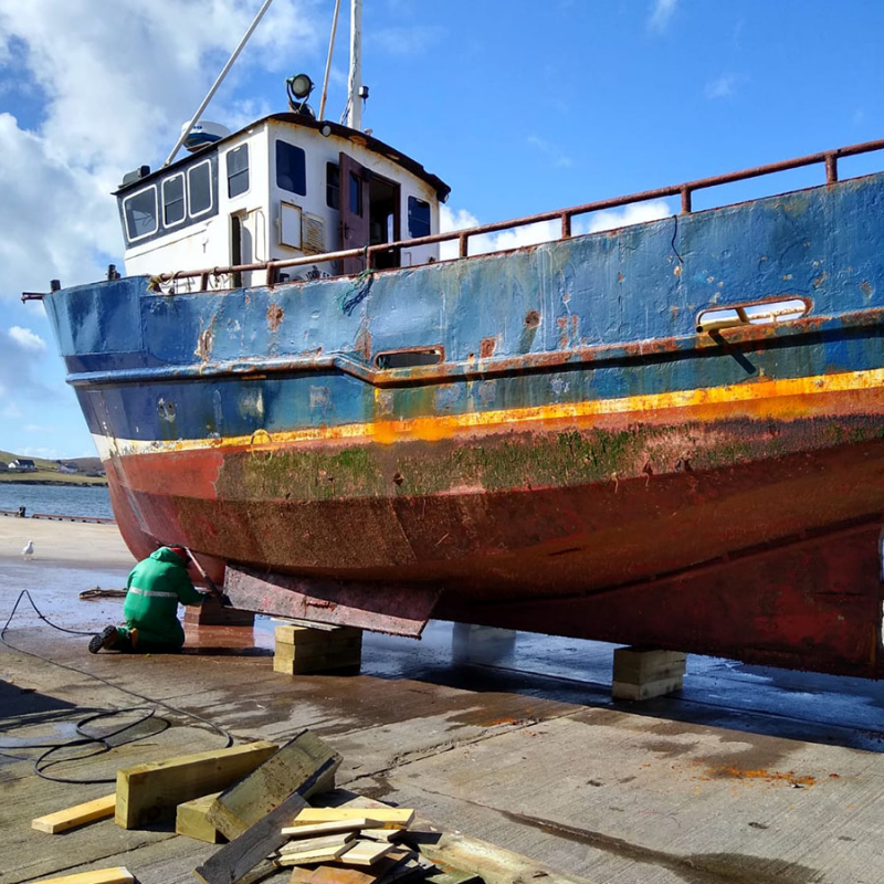 Workboat Refurbishment - Voe Marine Project