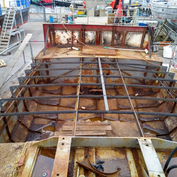 Workboat Refurbishment - Voe Marine Project