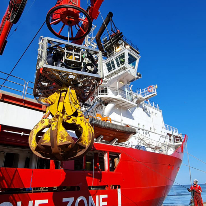 Boulder Grab LARS Seafastening - VOE Marine Projects