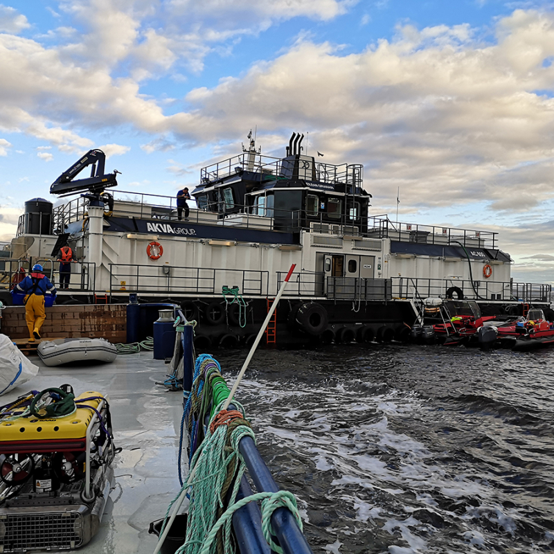 Fish Farm Site Support - VOE Marine Project